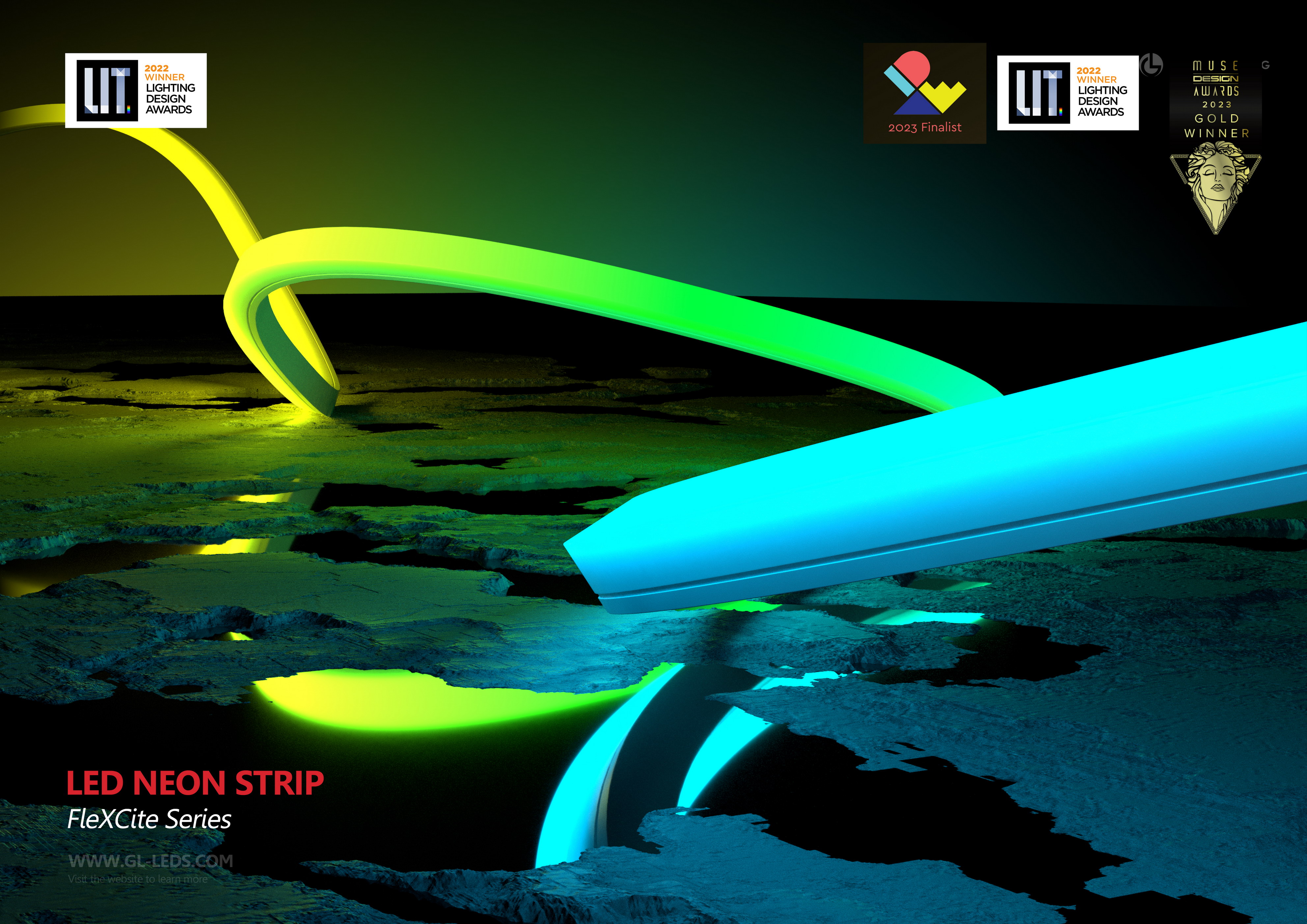 General Lighting - FleXCite Series - Dual-Bend - NS-146-2020ZZ