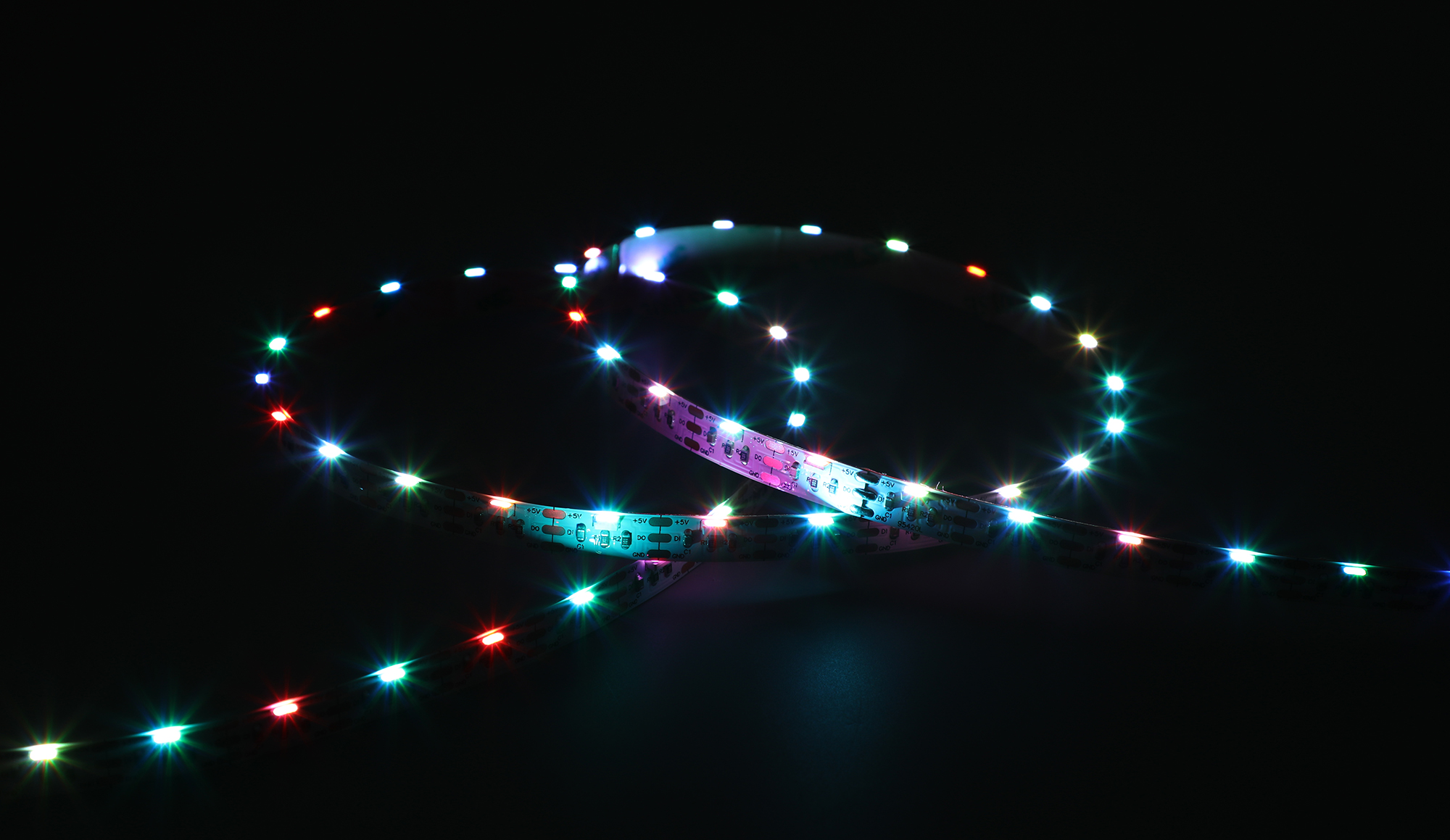 General Lighting - Side-View Series - SPI RGB 1-LED Per Pixel 5V 60LED ...