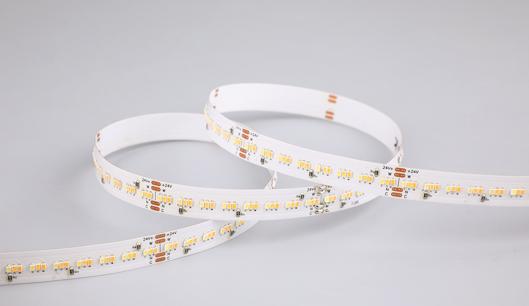 General Lighting - CCT-Tunable Series - Pro W+W+W 24V 384LED/M 12mm - FJ96