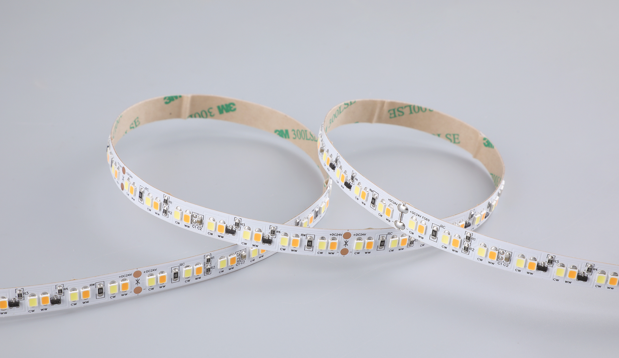 General Lighting - CCT-Tunable Series - Dim-to-Warm 24V 168LED/M 10mm ...