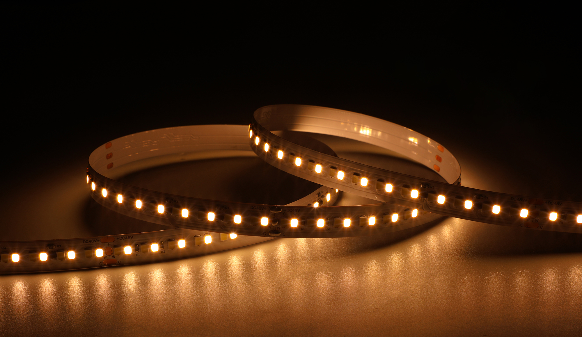 General Lighting - Ultra-Long Series - CCT 15&25&40M 48V 208LED/M 12mm ...